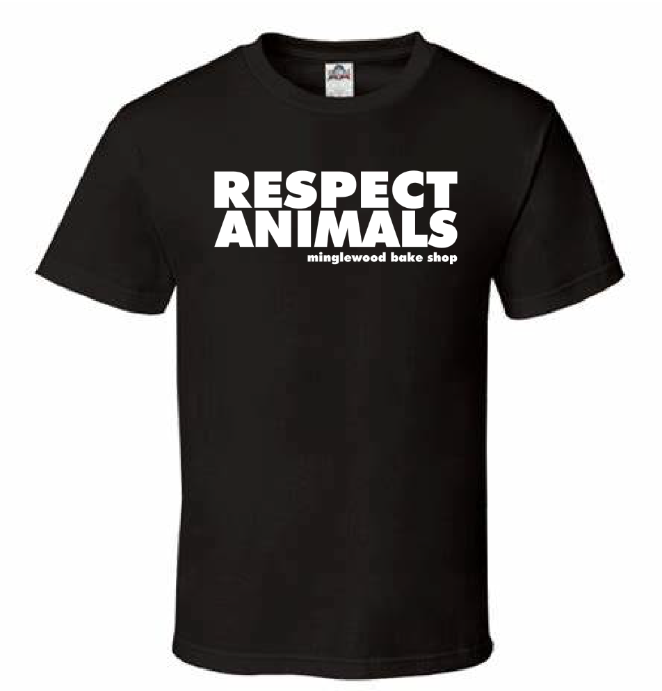 Respect Animals Minglewood Bake Shop Shirt | Minglewood Bake Shop
